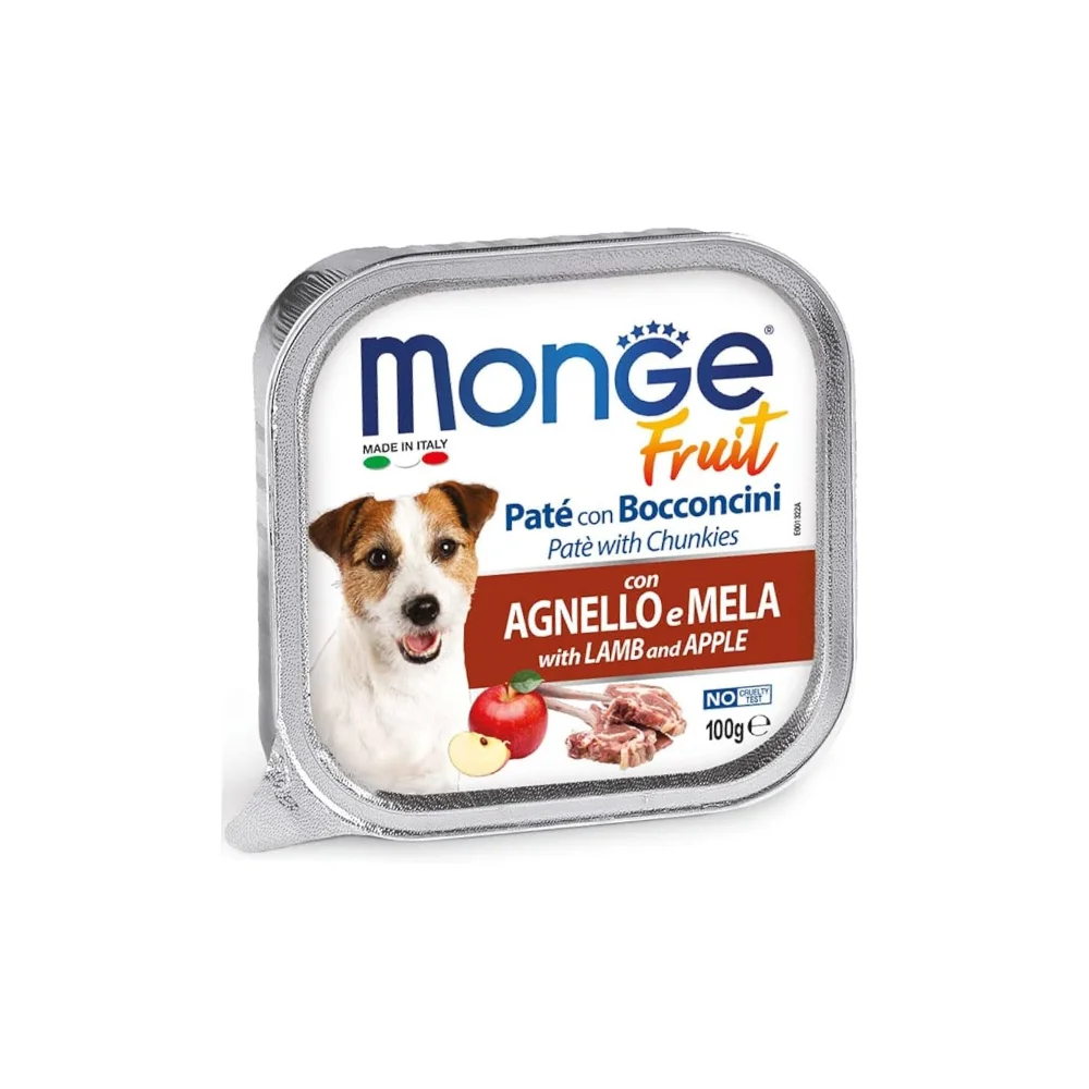 TOTAL PET - Producto - Monge Fruits - Cordero y Manzana