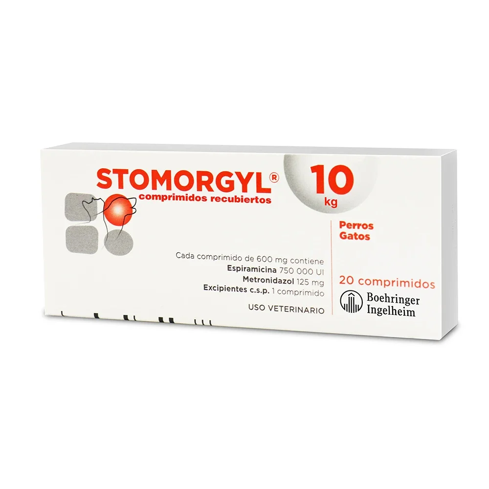TOTAL PET - Producto - Stomorgyl 10 (x tableta)