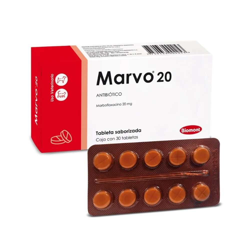 TOTAL PET - Producto - Marvo 20 (x tableta)