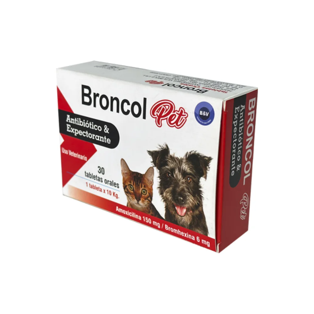 TOTAL PET - Producto - Broncol Pet (x tableta)