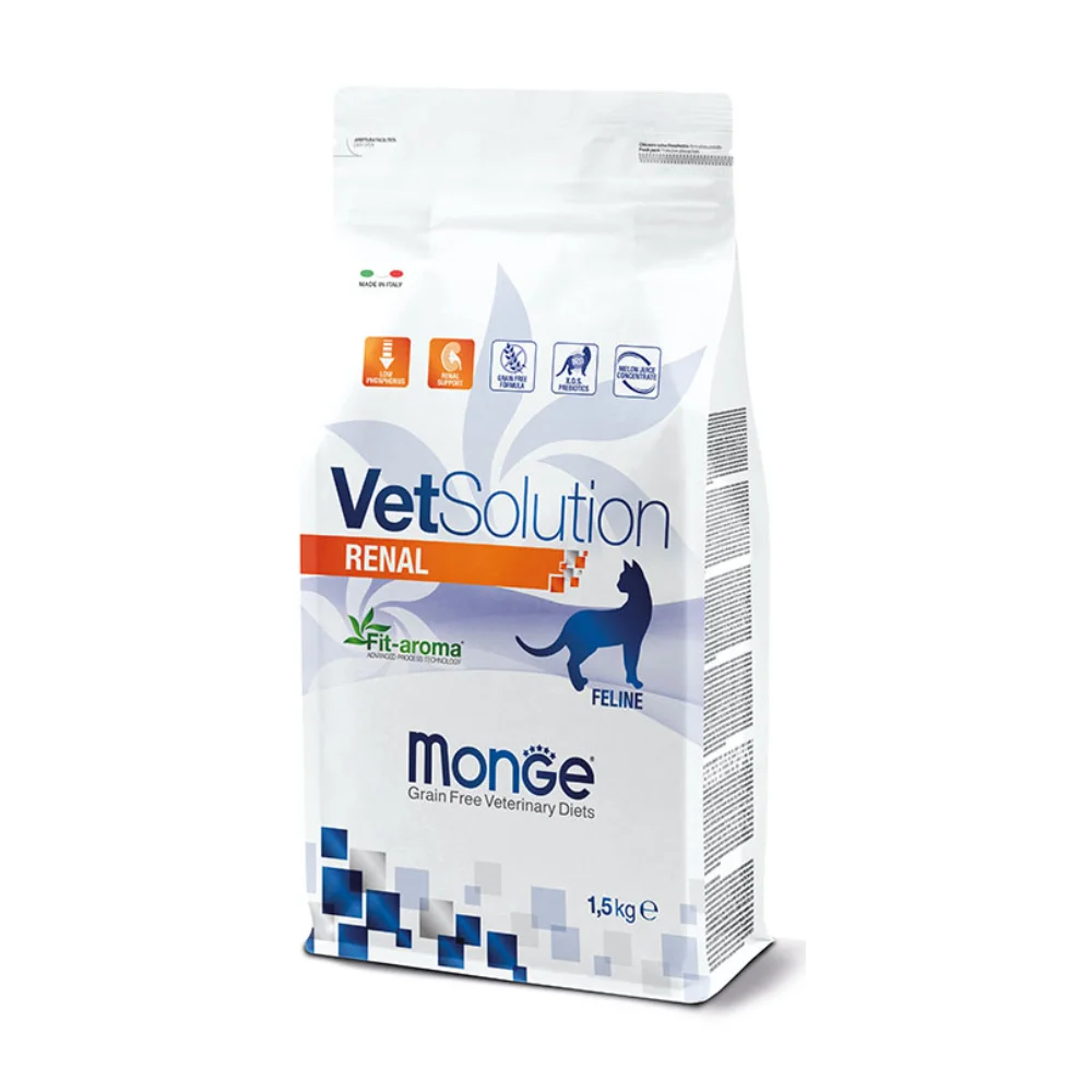 TOTAL PET - Producto - Monge - Vet Solution Feline - Renal 1.5KG